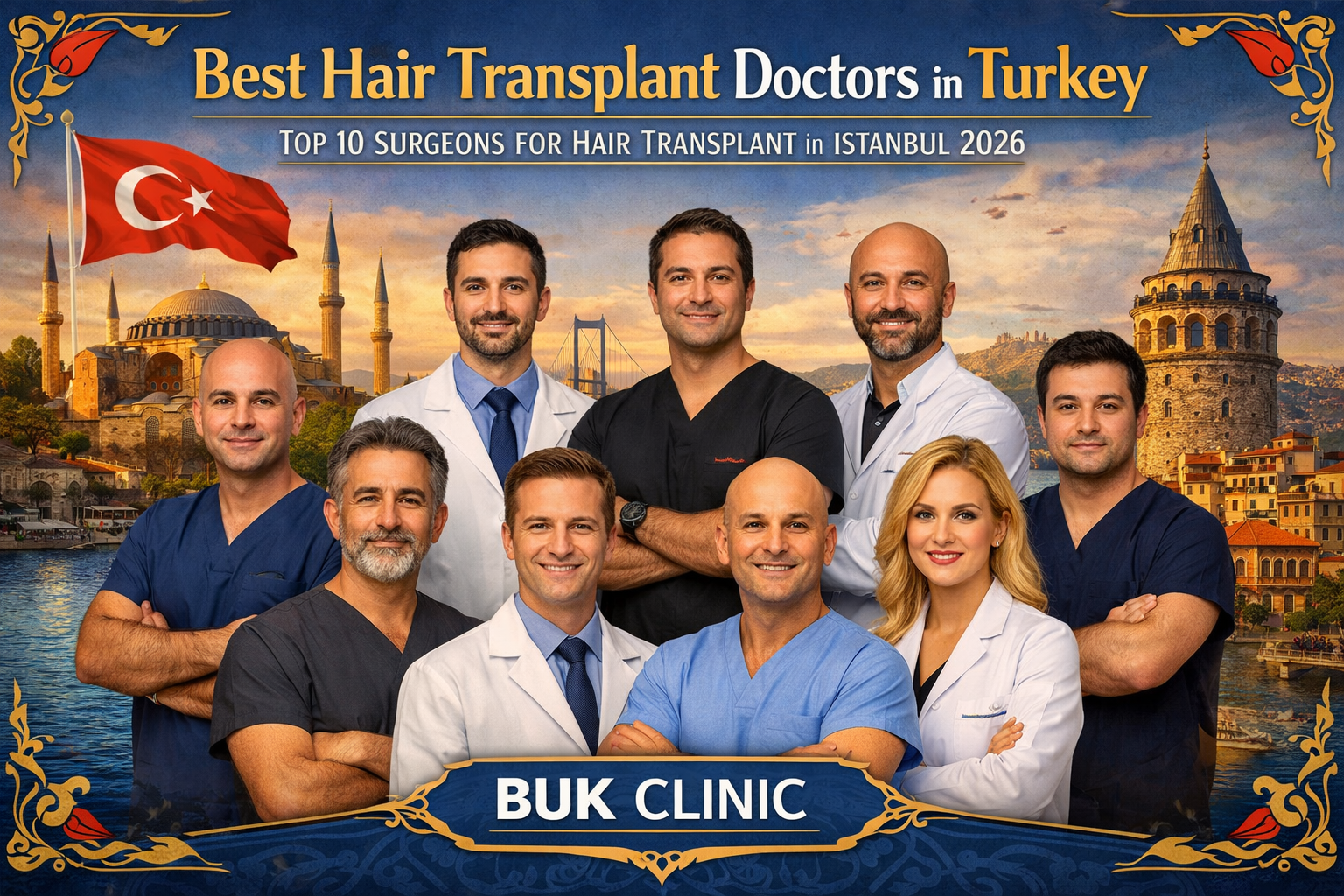 Best Hair Transplant Doctors in Turkey : Top 10 Surgeons for Hair ...